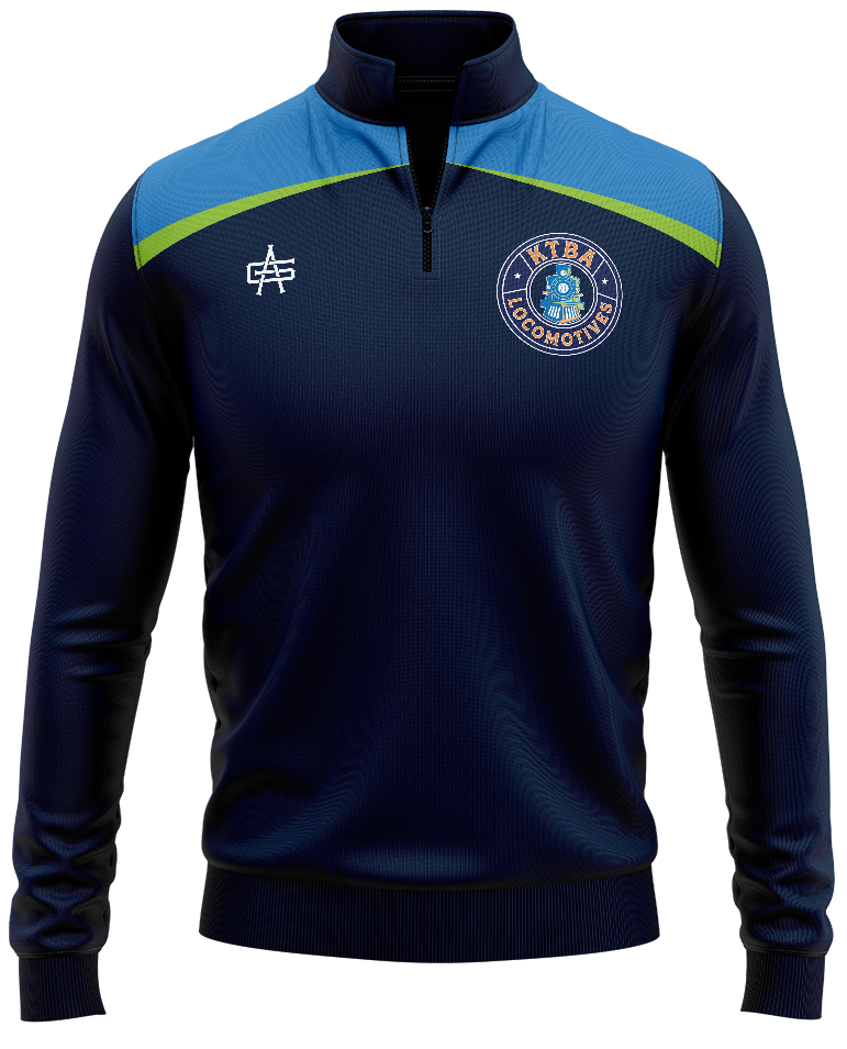 KTBA Locomotives Sublimated 1/4 Zip - Gutsy Athletic