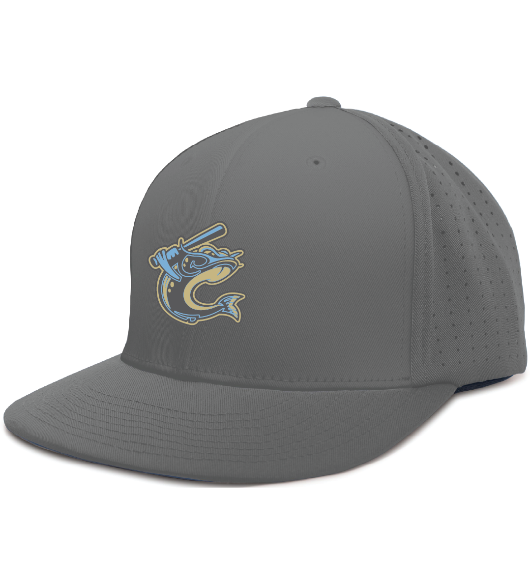 Mettawee Valley Mudcats Grey Embroidered Hat - Gutsy Athletic