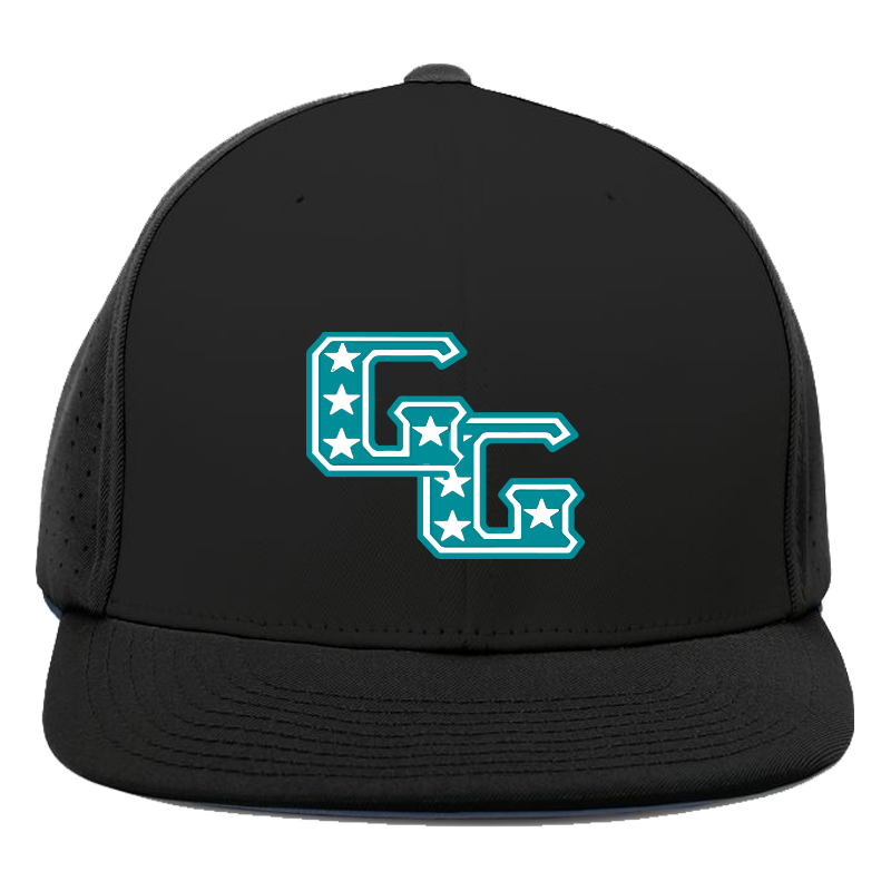 GG Prime Black Embroidered Hat - Gutsy Athletic