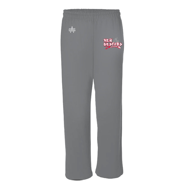 New Bedford Wrestling Premium Open Bottom Sweats - Gutsy Athletic
