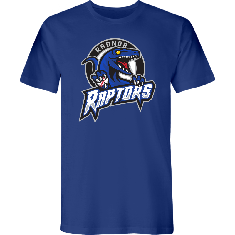 Radnor Raptors Premium Royal Tee - Gutsy Athletic