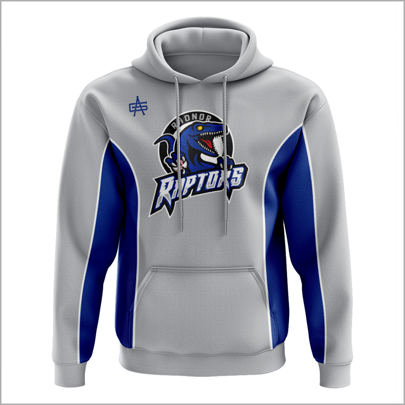Radnor Raptors Performance Gray Hoodie - Gutsy Athletic