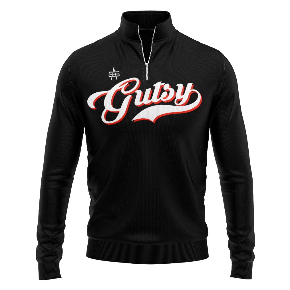 BASEBALL TEMPLATE Performance 1/4 Zips - Gutsy Athletic
