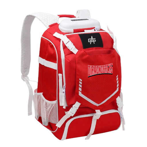Diamondbacks Embroidered Velocity Bat Bag V1 - Gutsy Athletic
